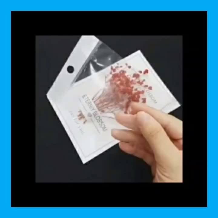 High Quality Opp Header Bag With Hanging Hole Small Opp Plastic Bag Opp ...