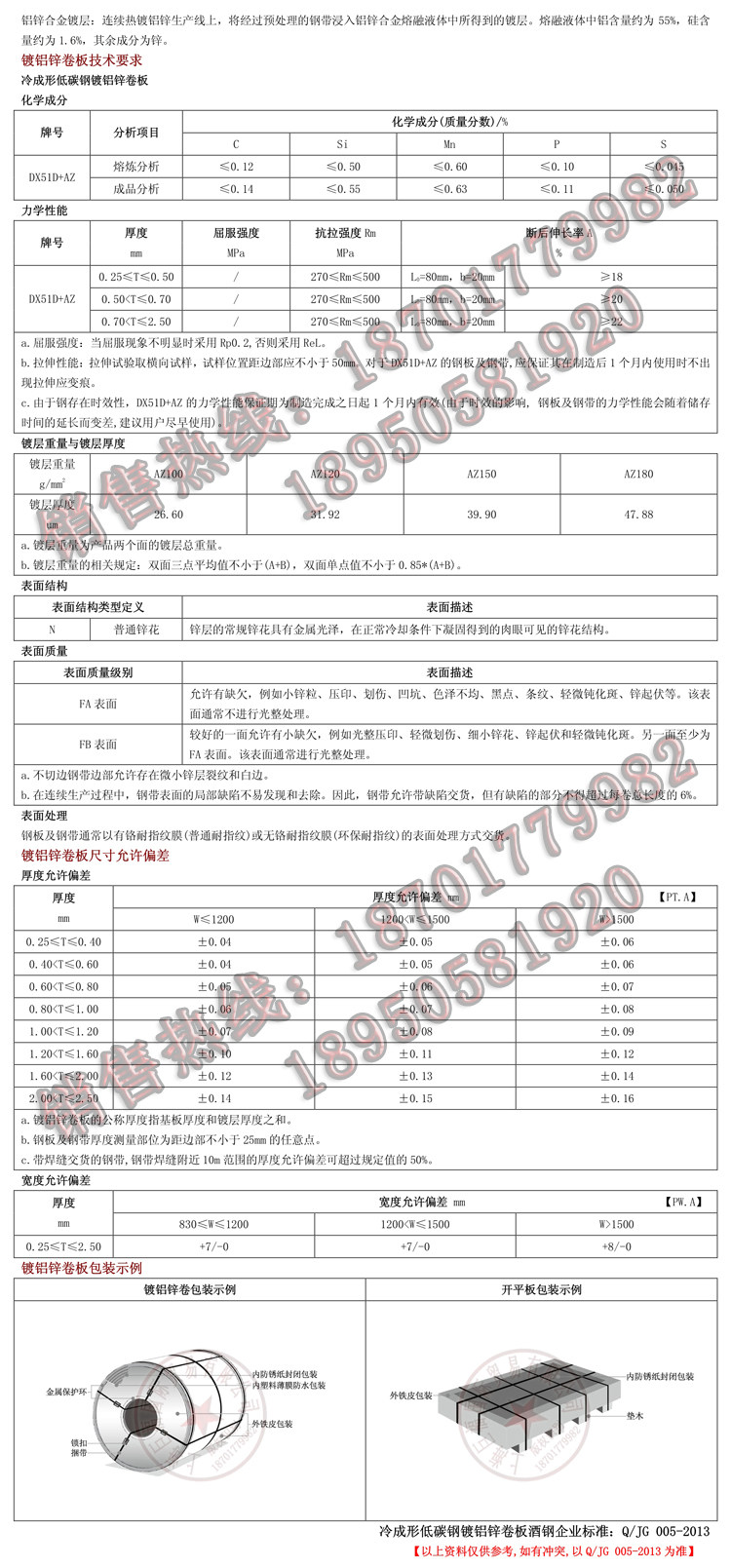 酒钢镀铝锌卷板-DX51D+AZ150-1.0*1500*C钢卷/钢板/钢带/窄带-阿里巴巴