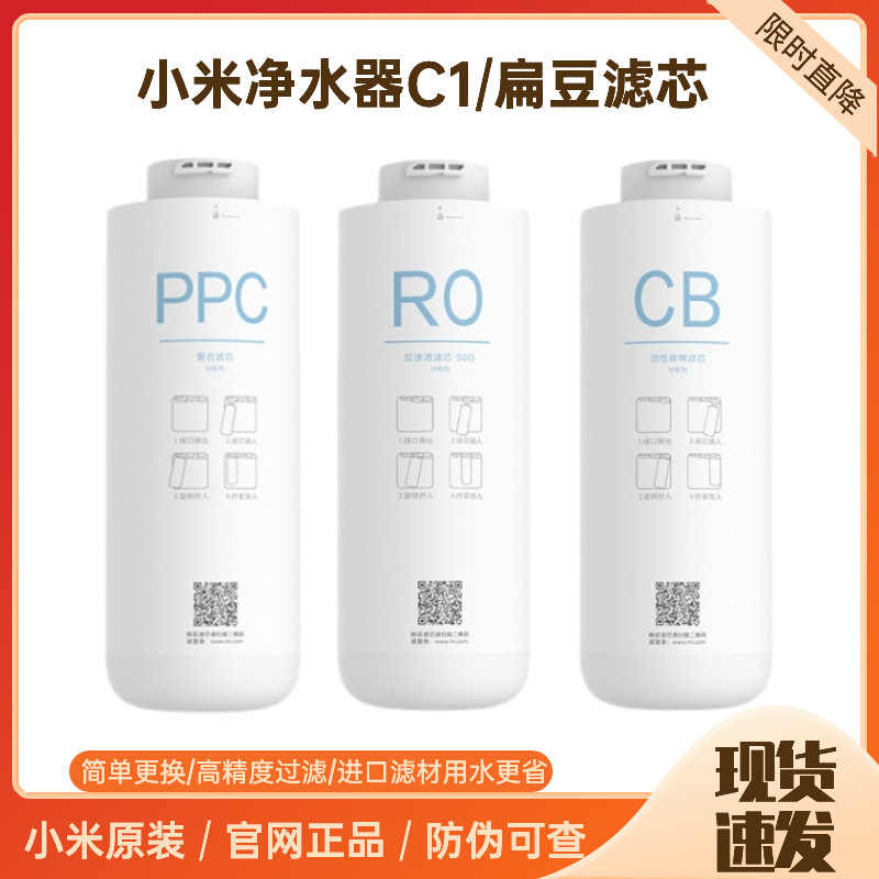 Xiaomi water purifier c1: how to choose the right filter cartridge for you?