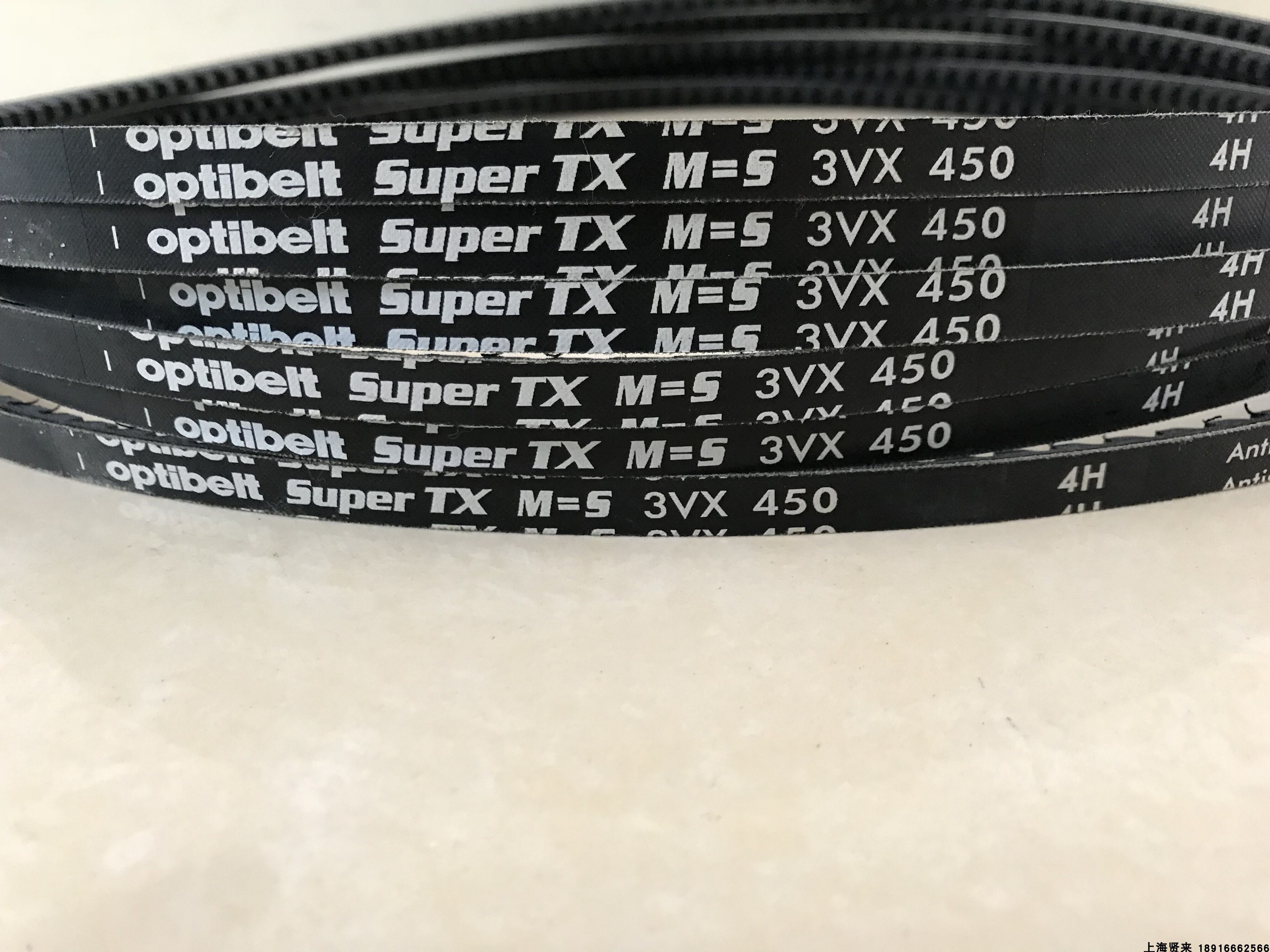 Optibelt Super TX M=5 3VX500进口3VX530德国欧皮特齿轮三角皮带