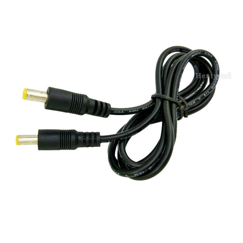[USD 4.87] Pure Copper 1m DC Power Cord Double Male 12V Male DC ...