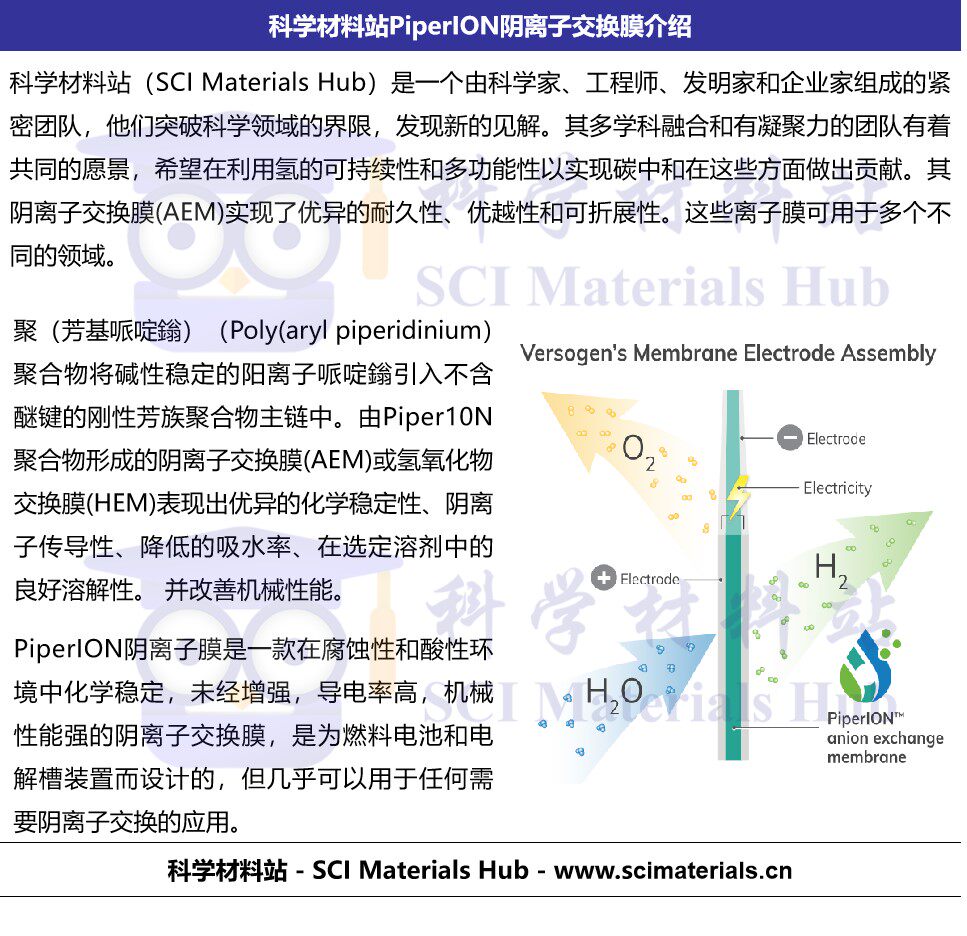 美国PiperION自支撑厚型阴离子交换膜：40/60/65/70/80μm，科技与环保的完美结合！-质子交换膜-淘宝百科网