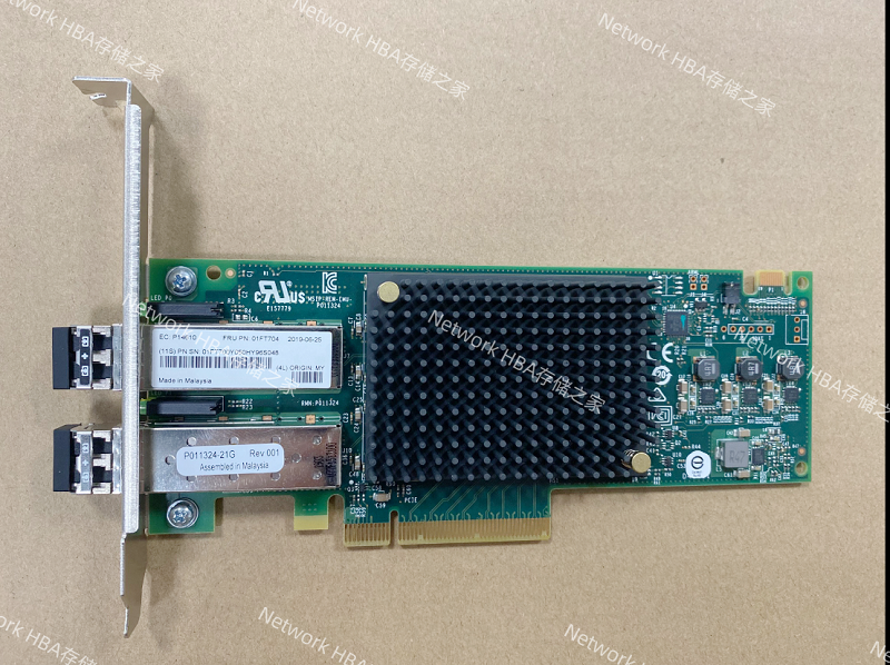 EMULEX LPE31002M6 16G光纤HBA卡 01CV840 光纤通道卡 EMULEX LPE31002-M6 30000mw 发射 ...