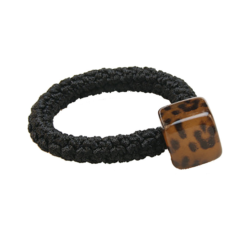 [USD 5.67] Bao WEN Hair Strap Horsetail Hair Strap Korean Black ...