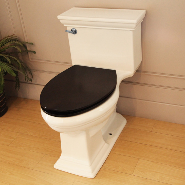 Kohler Toilet K-3453T-AT-0 Mema Luxury Conjoined 4 8-liter Conjoined ...