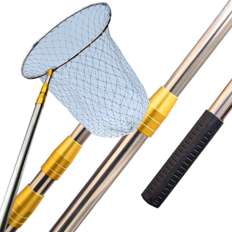 [USD 15.07] Large stainless steel copying net pocket positioning ...