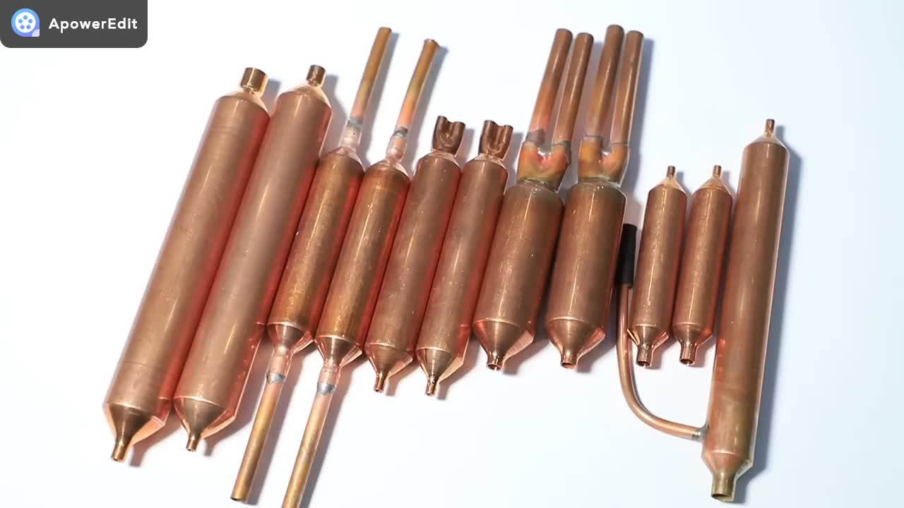Welding Copper Filter Drier Essential Refrigeration Parts For Fridge ...
