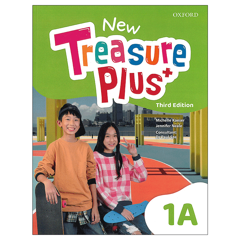 现货 香港初中英语一年级上册 New Treasure Plus Student’s Book 1A (2022 3rd edition)牛津出版社教材-9789888702121
