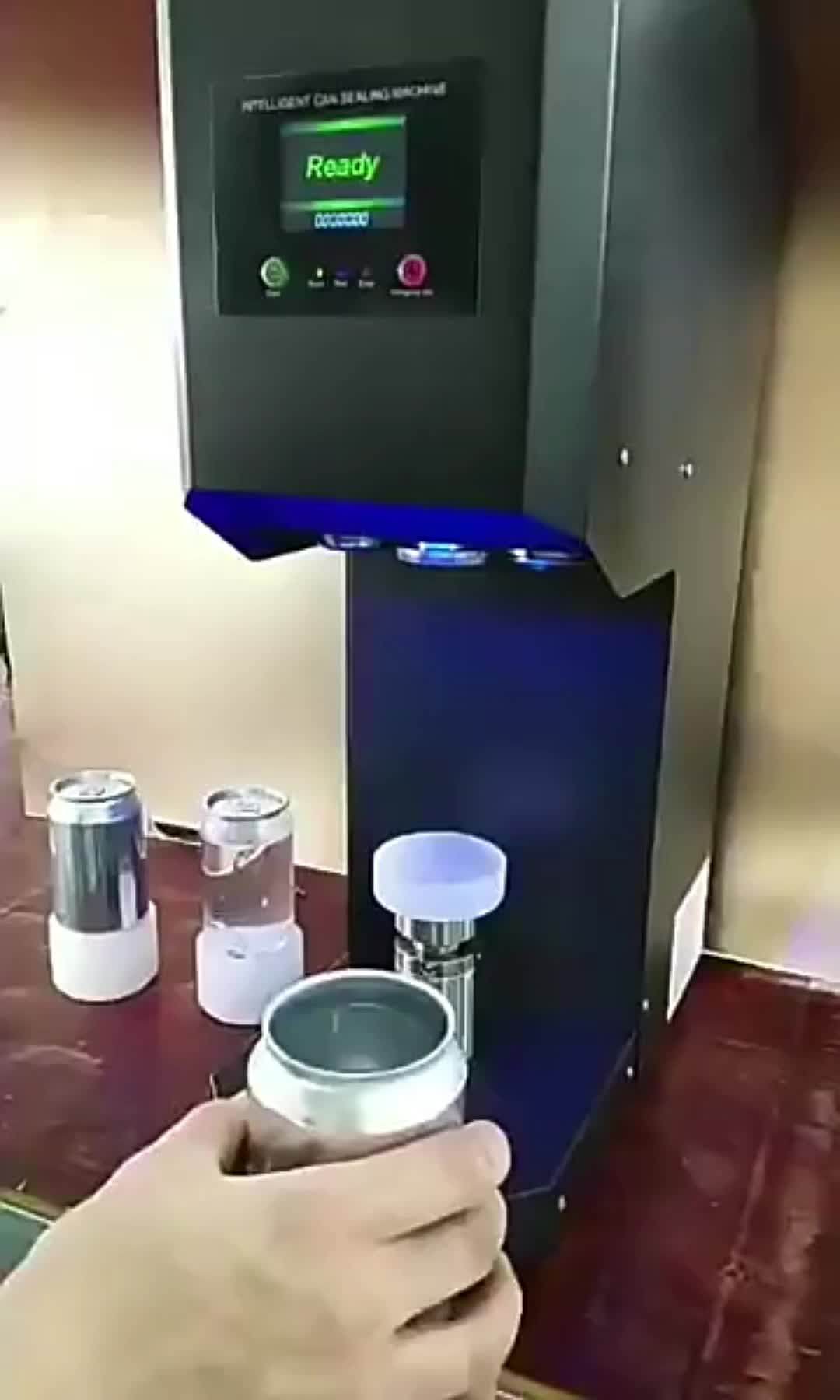 Semi-Automatic Portable Can Sealer Machine for Cans and Bottles ...
