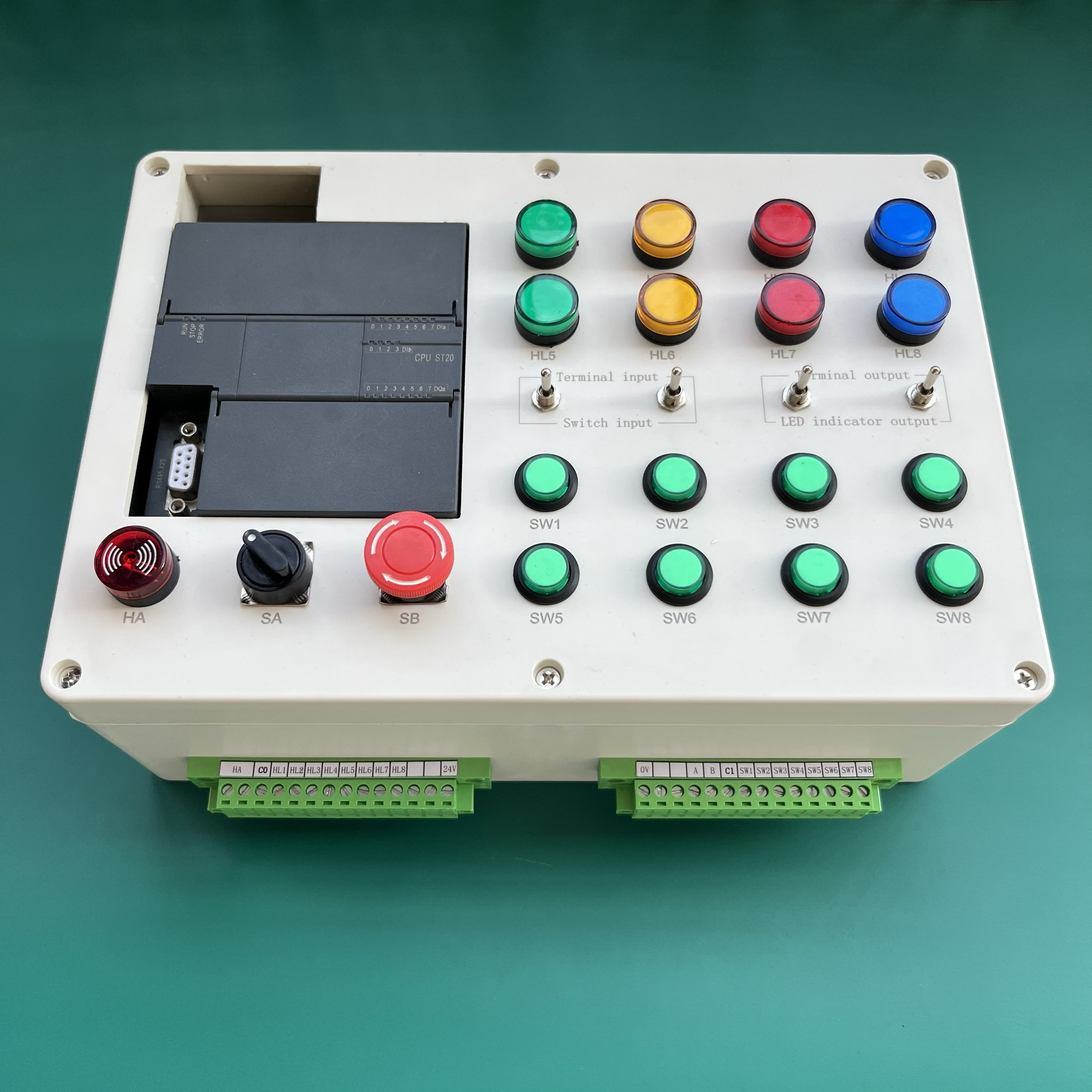 定制一体式PLC程序调试盒如何简化PLC输入输出程序调试学习过程？-开关按钮零件-淘宝好物网