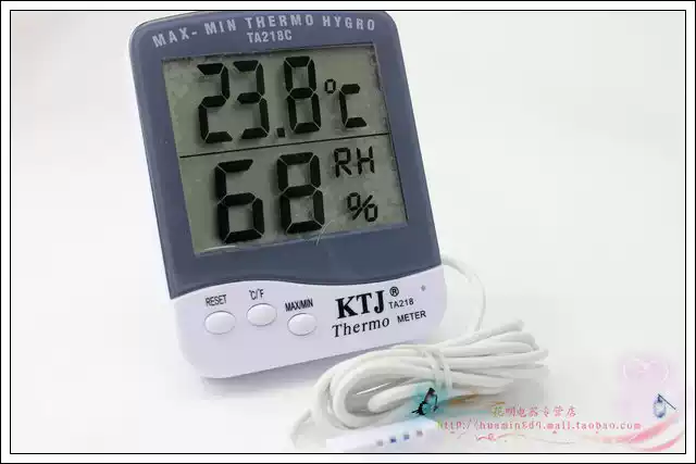 KTJ金拓佳TA218C數顯電子溫濕度計帶監視器家用溫度計室內溫度表