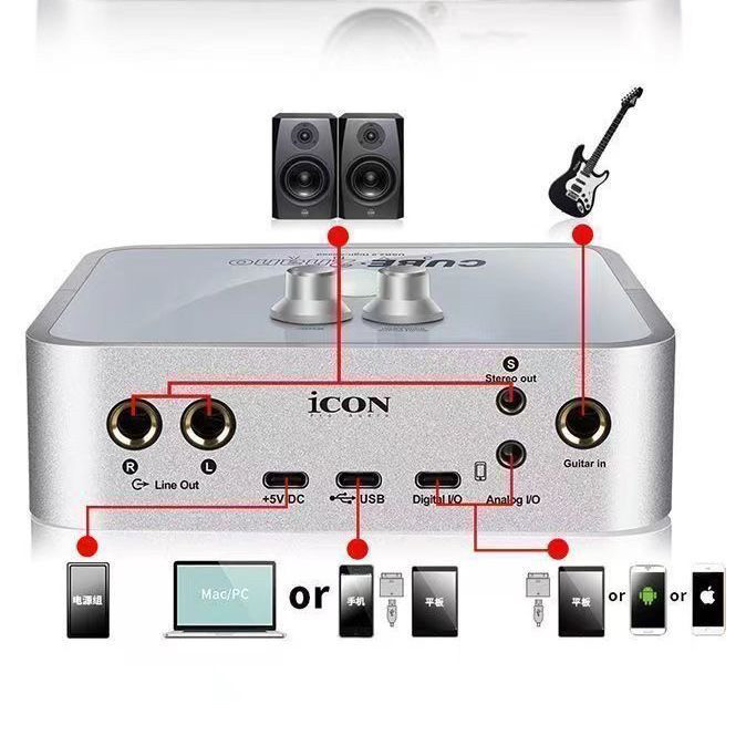 直播K歌党狂喜！ICON艾肯2nano声卡真实测评🔥手机电脑全兼容的宝藏麦克风套装被我扒到底！-声卡-淘宝好物网