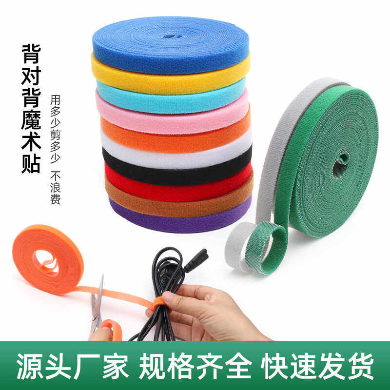 Back-to-back velcro, the "invisible man" among cable organizers? 🤔 ...