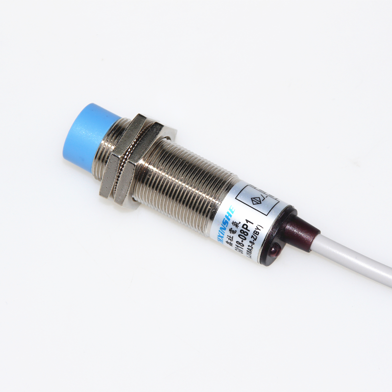 M18 proximity sensor LJ18A3-8-Z BX inductive GI18-08N1 DC three-wire NPN proximity switch