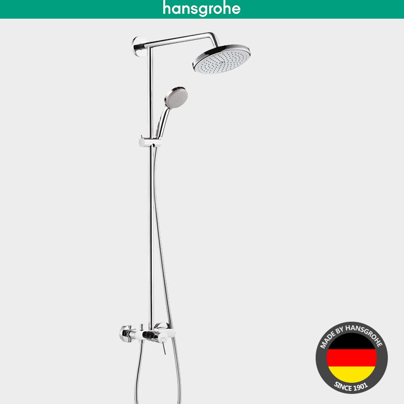 汉斯格雅淋浴管冷热淋浴龙头花洒27241000_汉斯格雅花洒_太平洋家居网产品库