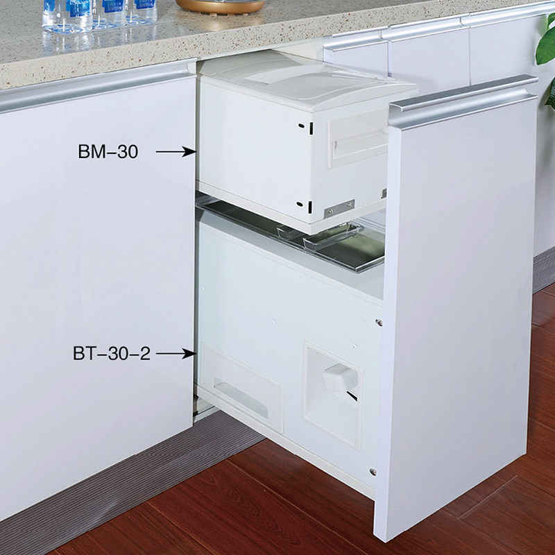 [USD 83.33] Embedded Rice Box Kitchen Cabinet Storage Bucket Rice ...