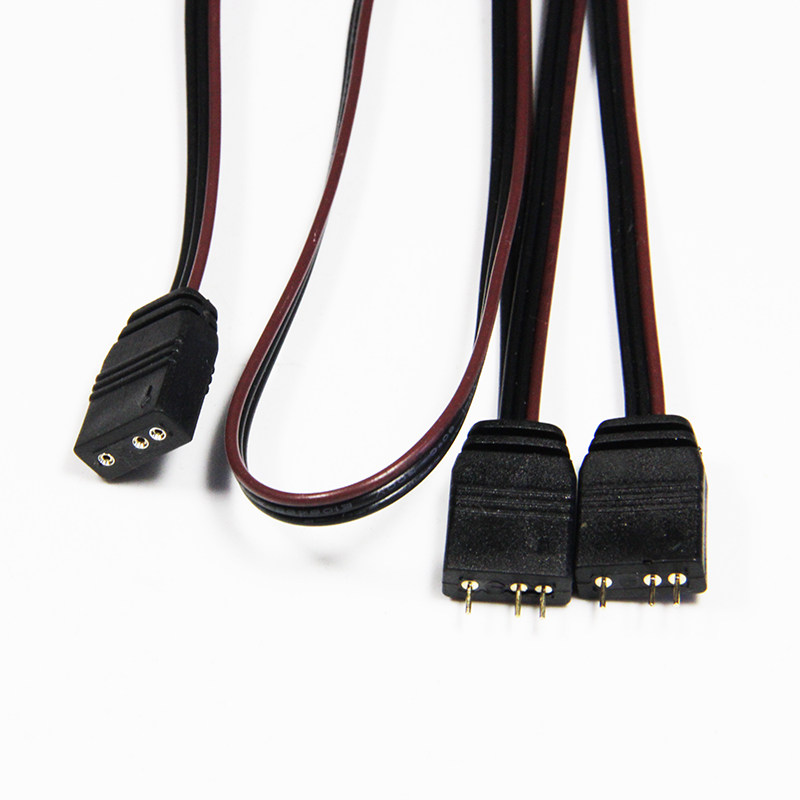 [USD 15.13] ARGB Connection Cable 5V 3Pin 1 point 4 1 point 8 Expansion ...