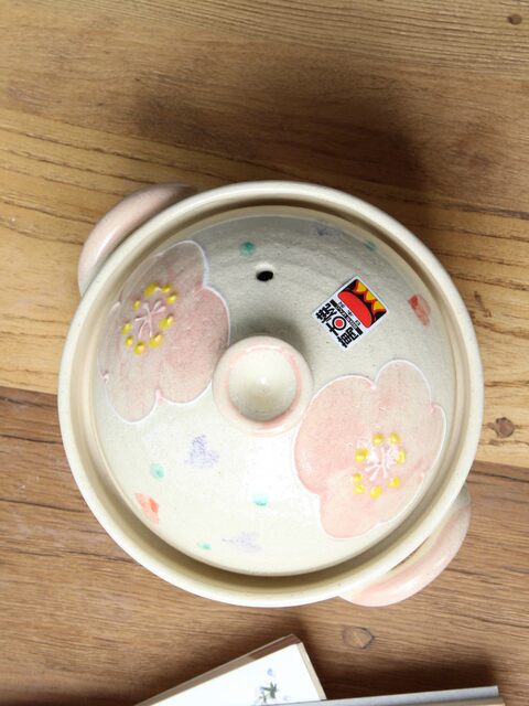 [cocostyle] Japan's eternal earthenware pot casserole red painted ...