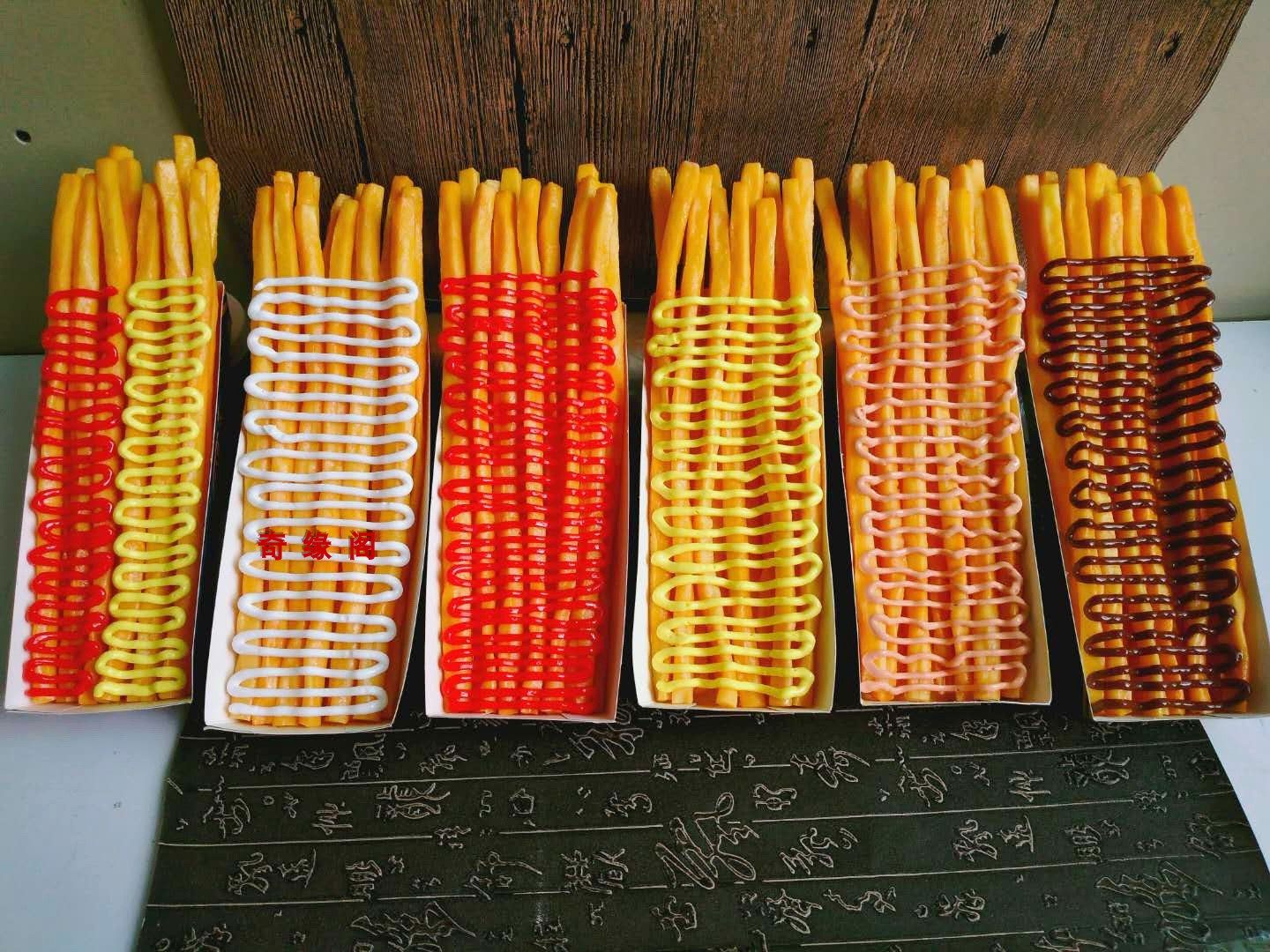 [USD 21.61] Simulated Fries Model Mold Extra Long Fries Model Chips ...