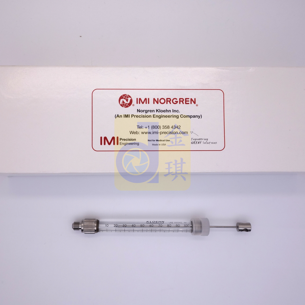 IMI ADAPTAS Norgren諾冠KLOEHN V6系列玻璃注射器進樣器60mm行程