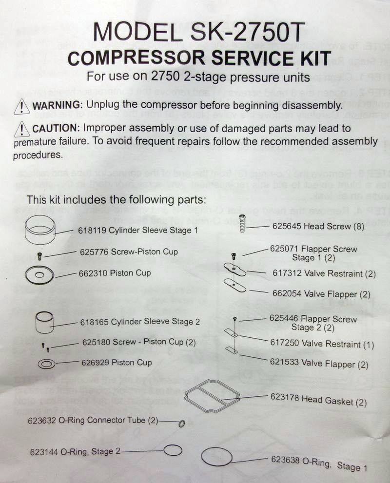Thomas 2750TGHI52 48 Compressor PEAK claind Nitrogen generator ...