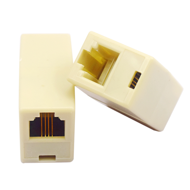 RJ11 Straight-Through Head 6P4C Straight-Through 4-Core Two-Way ...