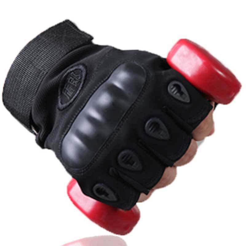 Outdoor Black Hawk half-finger Special Forces tactical gloves with ...