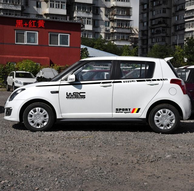 Suzuki Swift Car Sticker Body Waist Line Car Sticker Car Personalized ...