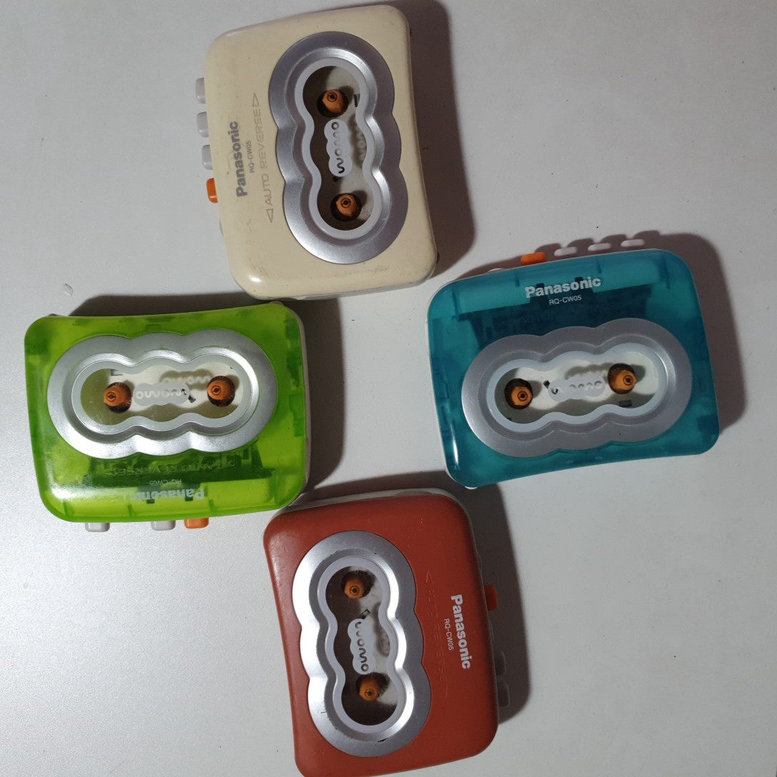 Original Panasonic rq-cw05 tape player Walkman cassette player Classic ...