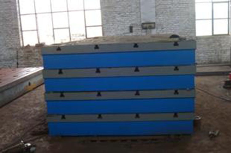 T-slot platform 2x4 meters Cast iron flat welding platform 2000x4000mmT ...