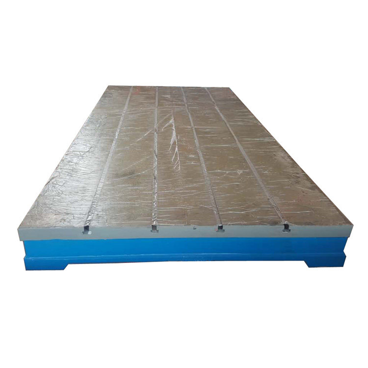 T-slot platform 2x4 meters Cast iron flat welding platform 2000x4000mmT ...