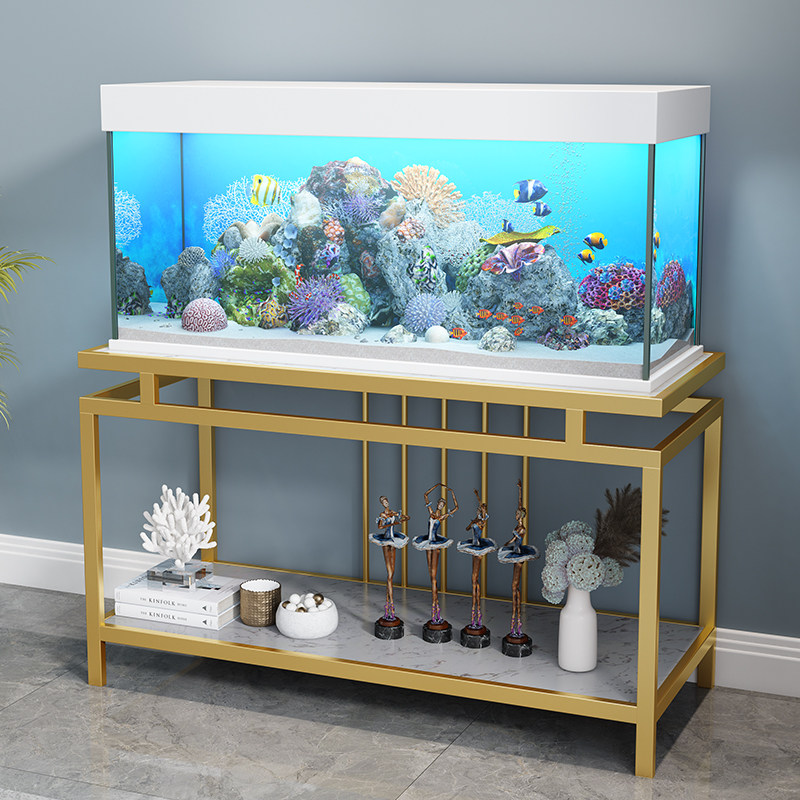 [USD 121.20] Fish tank rack base cabinet Nordic custom made iron art ...