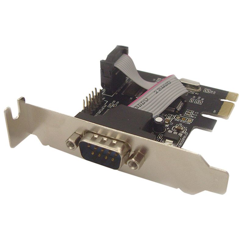 [USD 19.99] PCI-E backing card PCIe9 needle string RS232 communication ...