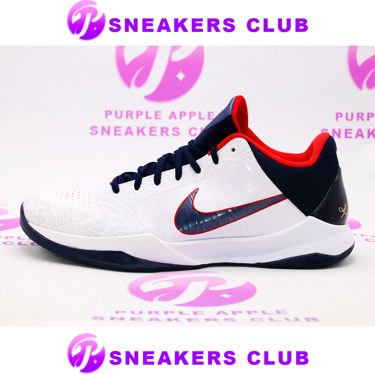 Nike Zoom Kobe 5 Laser USA 世锦赛 镭射 ZK5 科比5 386429-105-Taobao