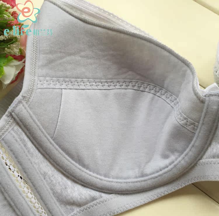 Купить Бюстгальтер 2件包邮 怡兰芬新品软钢圈圆点蕾丝边薄款c杯文胸学生三排扣内衣 Yilan Fen в интернет ...