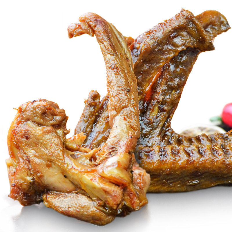 Yanjin shop duck clavicle 500g sweet and spicy duck wings Spicy duck ...