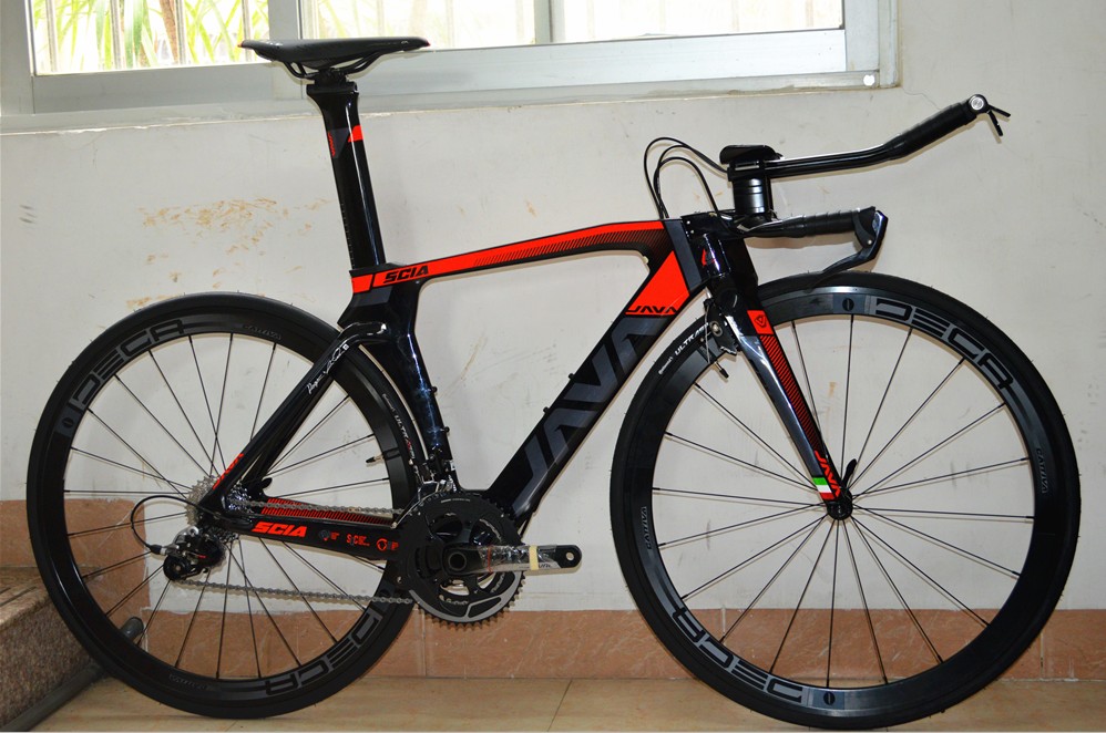 17 Jiawo JAVA carbon fiber road bike SCIA-TT car Triathlon time trial ...