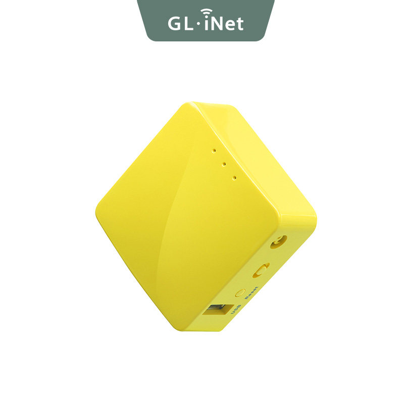 GLINET mini router portable small apartment home campus network OpenWRT ...