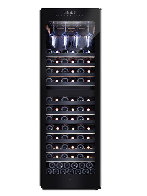 Vinocave/Vinokaf CWC-168B Red Wine Cabinet Constant Temperature Wine ...
