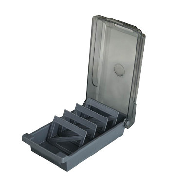 [USD 14.24] business card organizer large capacity business card box ...