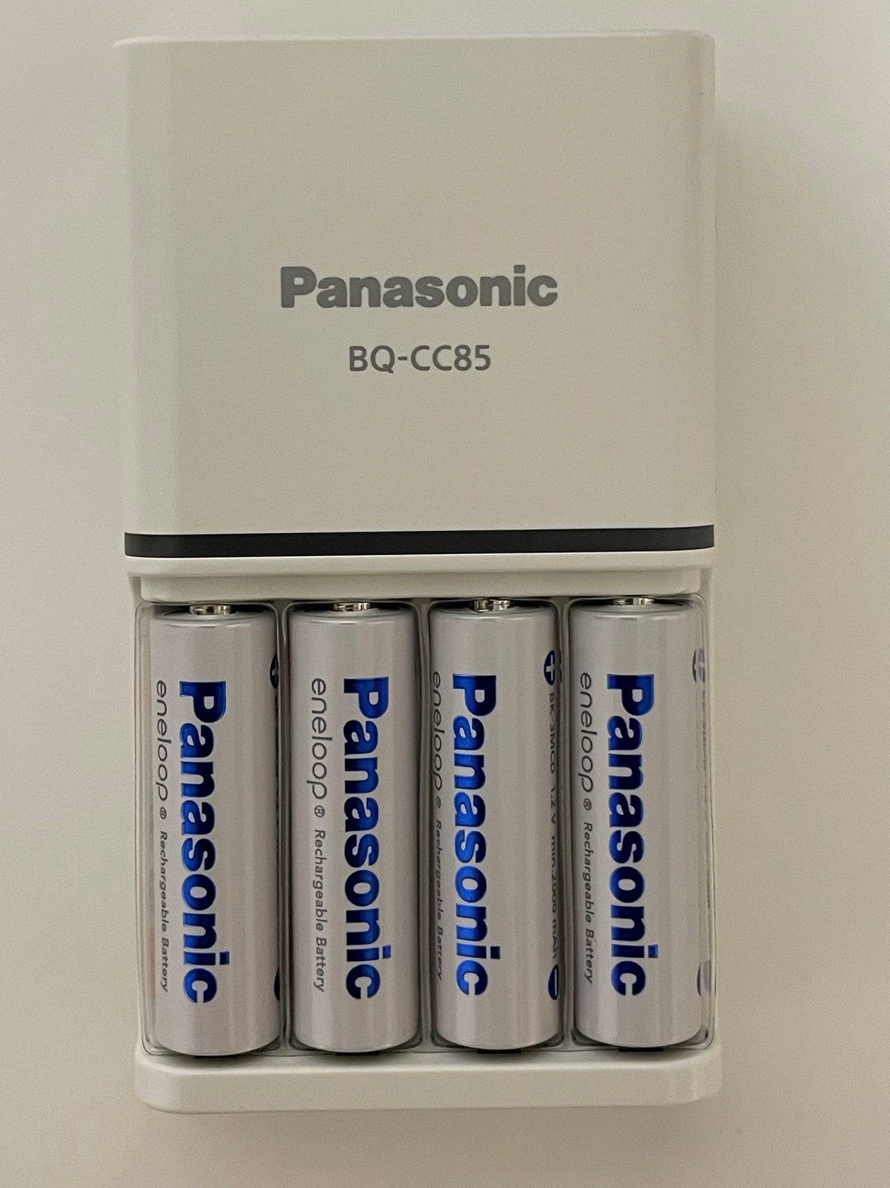🔋⚡揭秘松下5代爱乐普5号镍氢电池充电器套装BQ-CC85 CC55升级版，你的电量守护神来了！🌟-通用电池充电套装-淘宝好物网