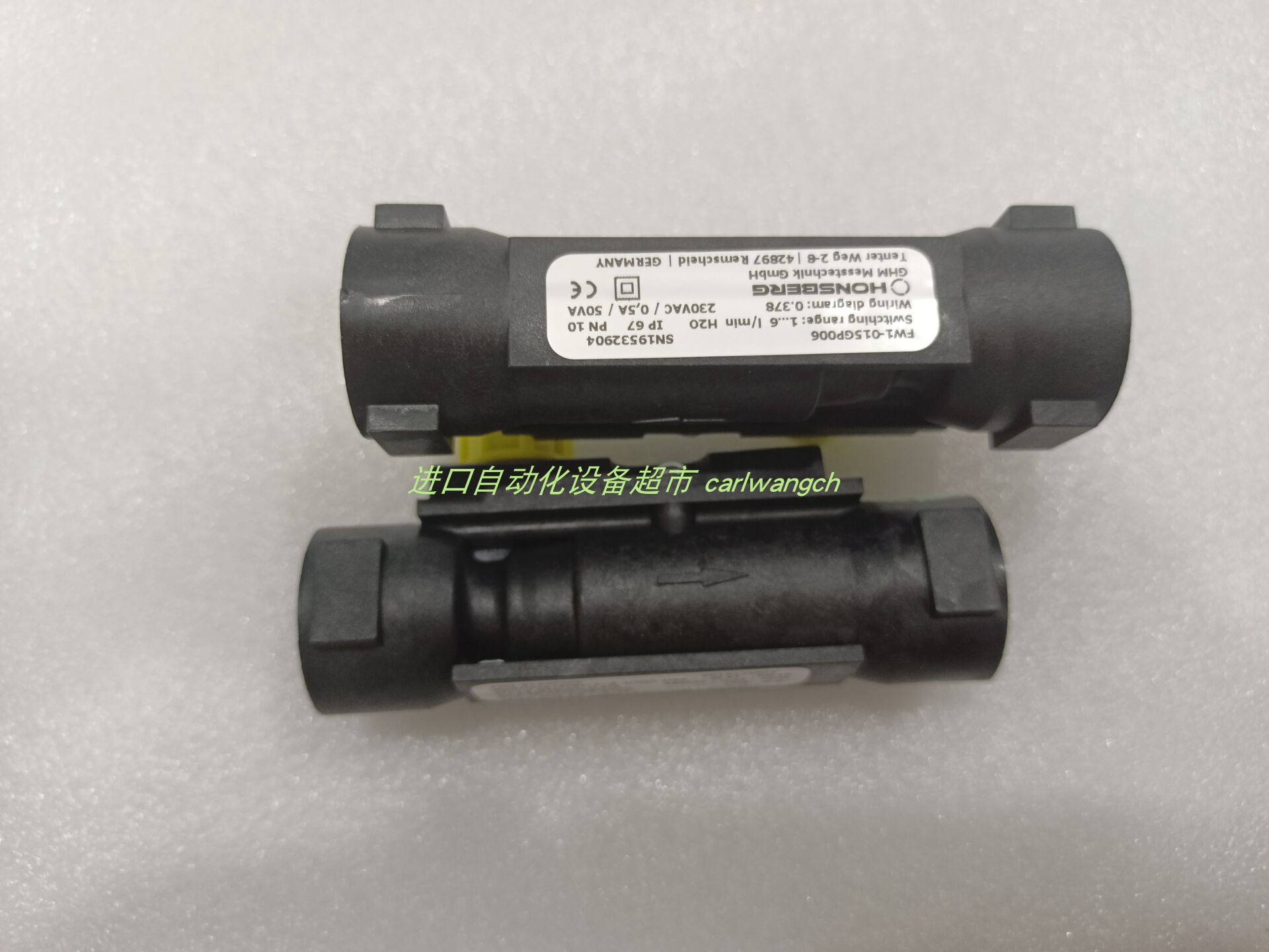 現貨FW1-015GP006流量開關FW1-015GP006-959080流量計HONSBERG