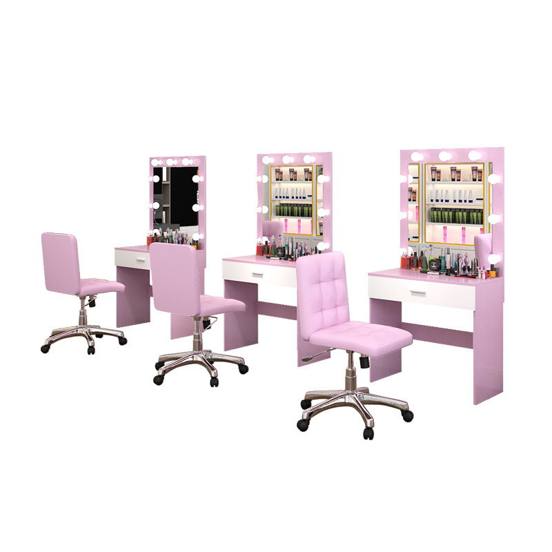 Custom minimalist modern dresser makeup mirror makeup table school ...