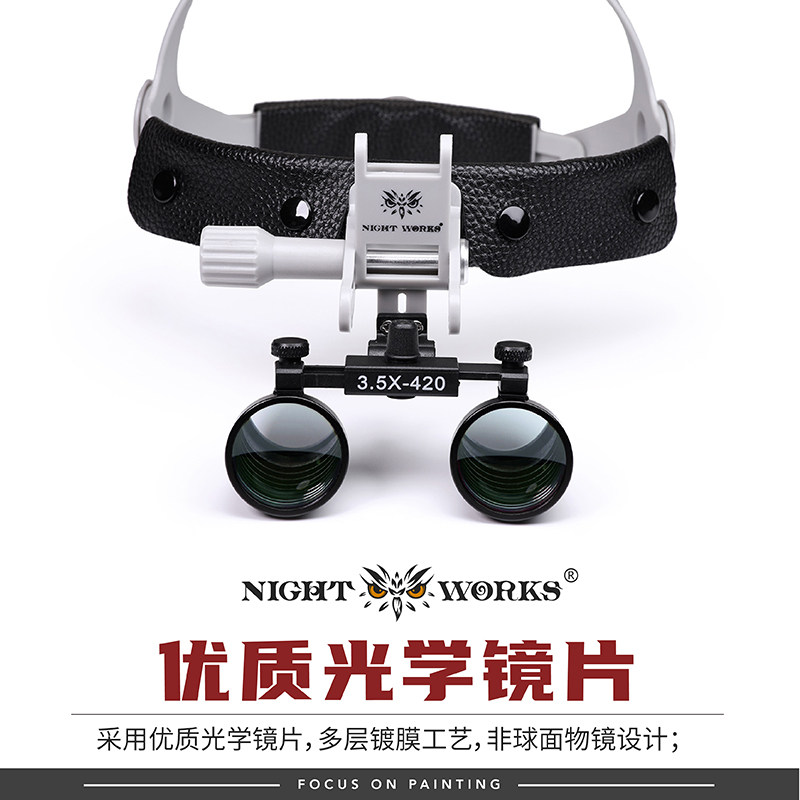 夜之工坊NightWorks放大镜：微雕爱好者的终极秘密武器？揭秘涂装放大镜的那些事儿🔍🎨-模型制作工具-淘宝好物网