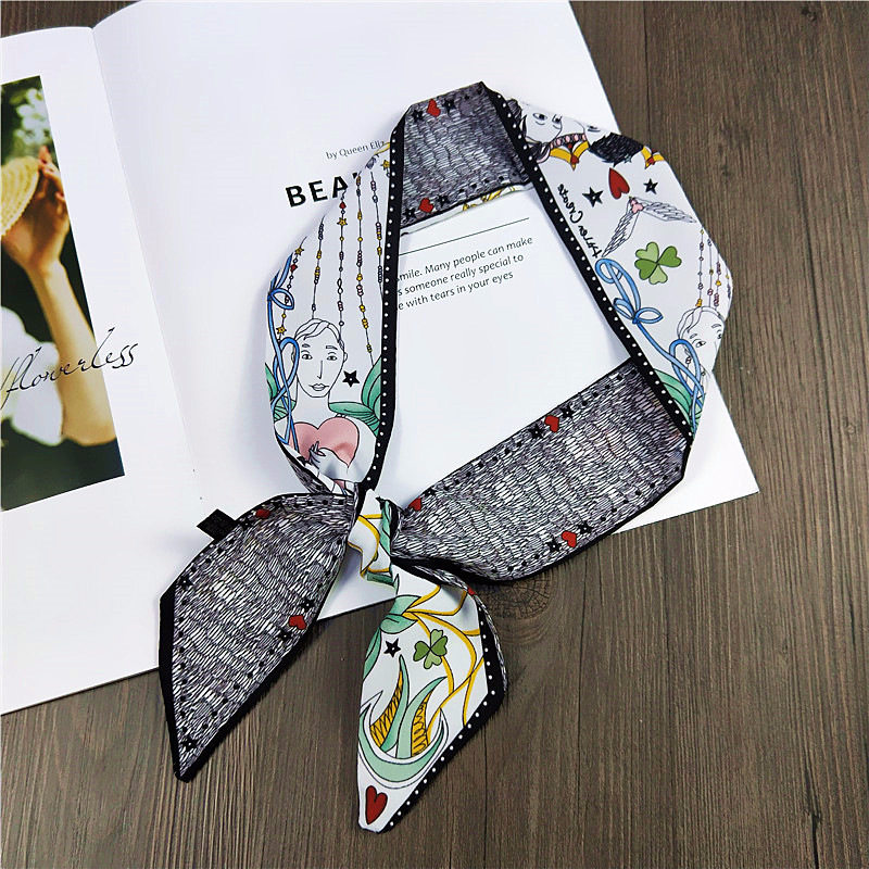 Buy Twilly Tie bag small handle silk towel decorative system wrist ...