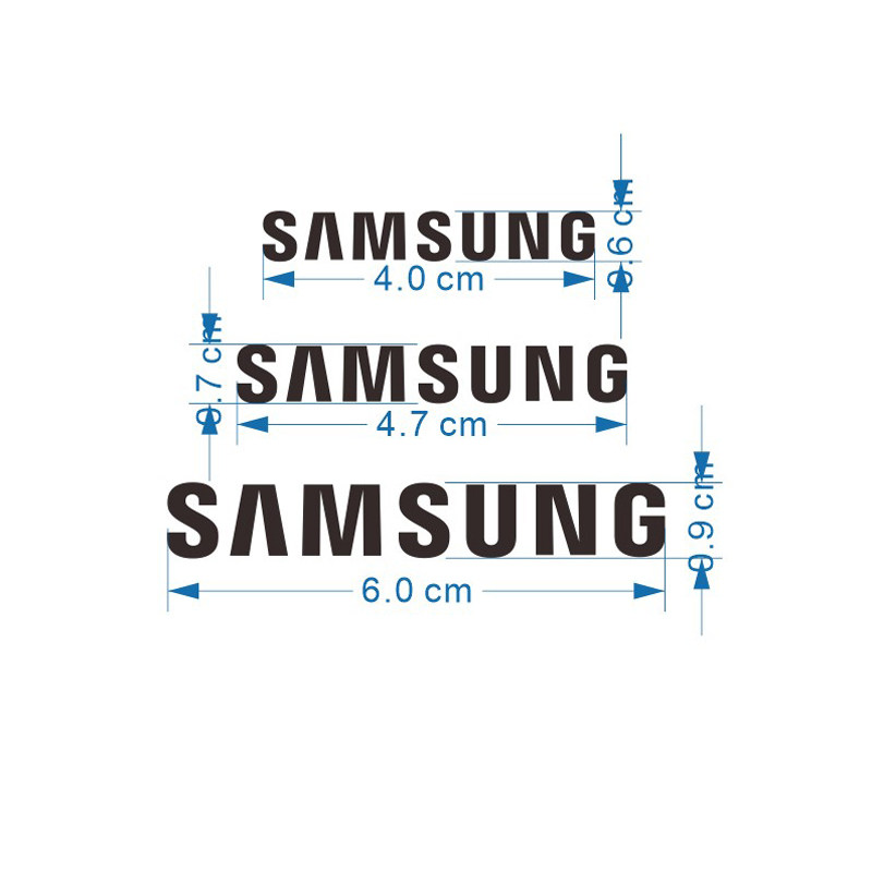 [USD 4.52] samsung logo metal stickers Samsung logo stickers Laptop ...