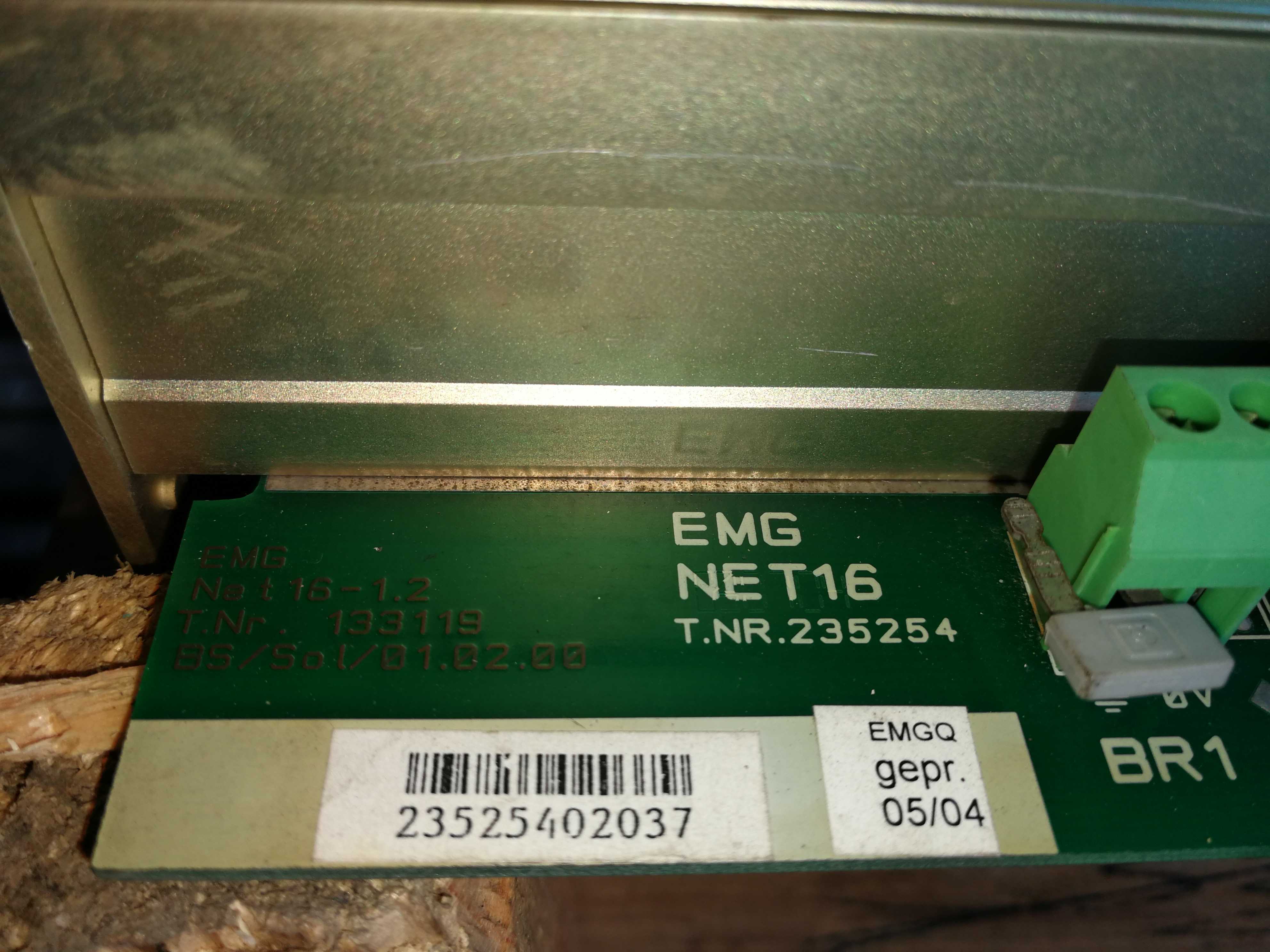 EMG correction NET16 T NR 235254 NET16-1 2 T NR 133119 3 common floor