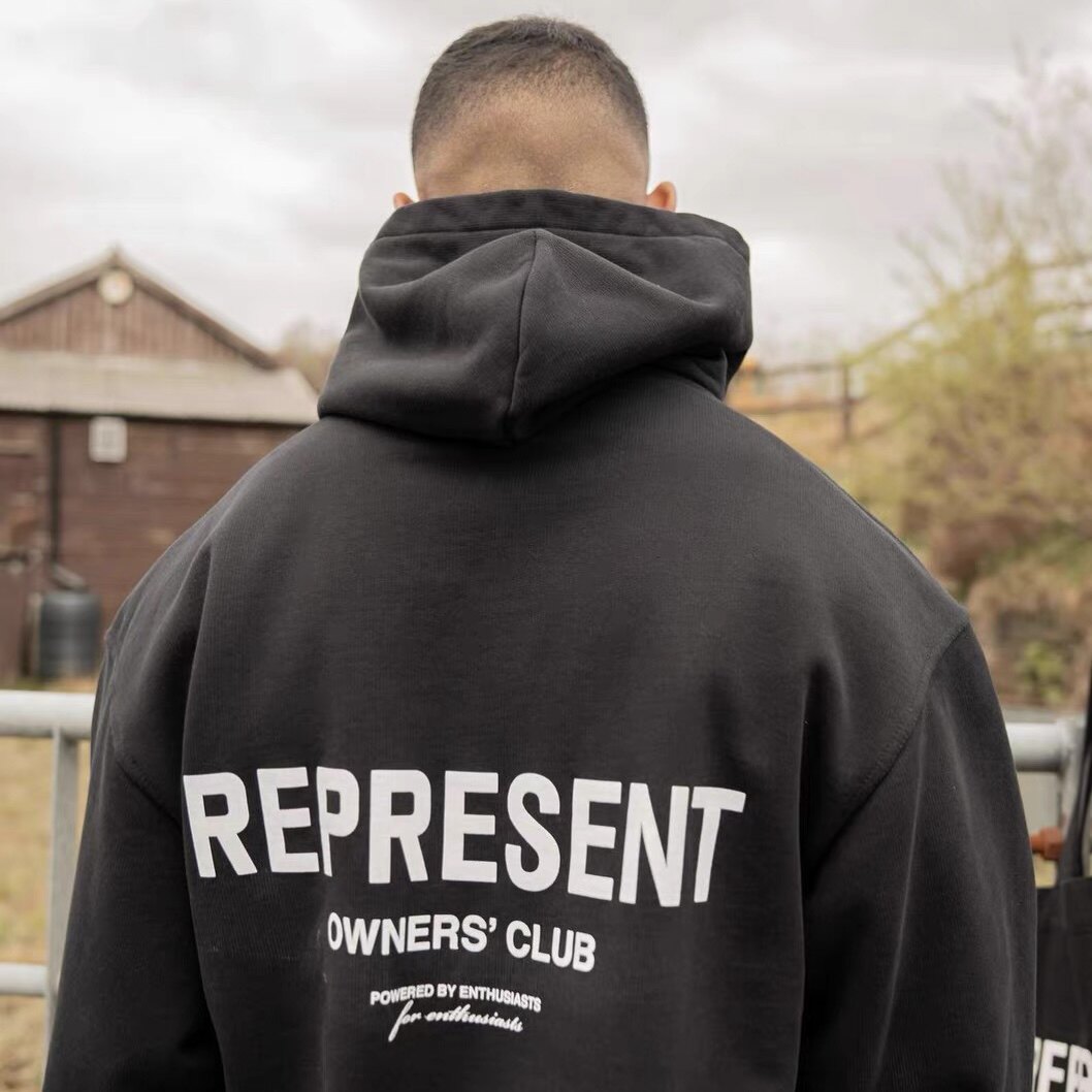 Representative Owners' Club Hoodie 450g Heavyweight Cotton Loose Loop ...