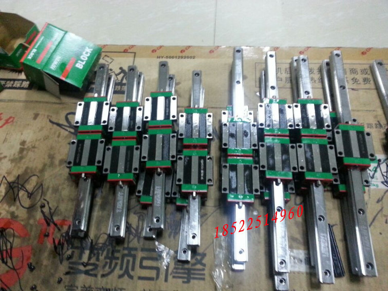 Factory direct sales Taiwan HIWIN silver linear guide linear slider HGH15 20 25 30 35 45CA