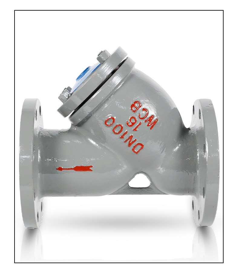 宝太正品GL41H-16/25C铸钢国标Y型高温蒸汽排污法兰过滤器WCB材质-阿里巴巴